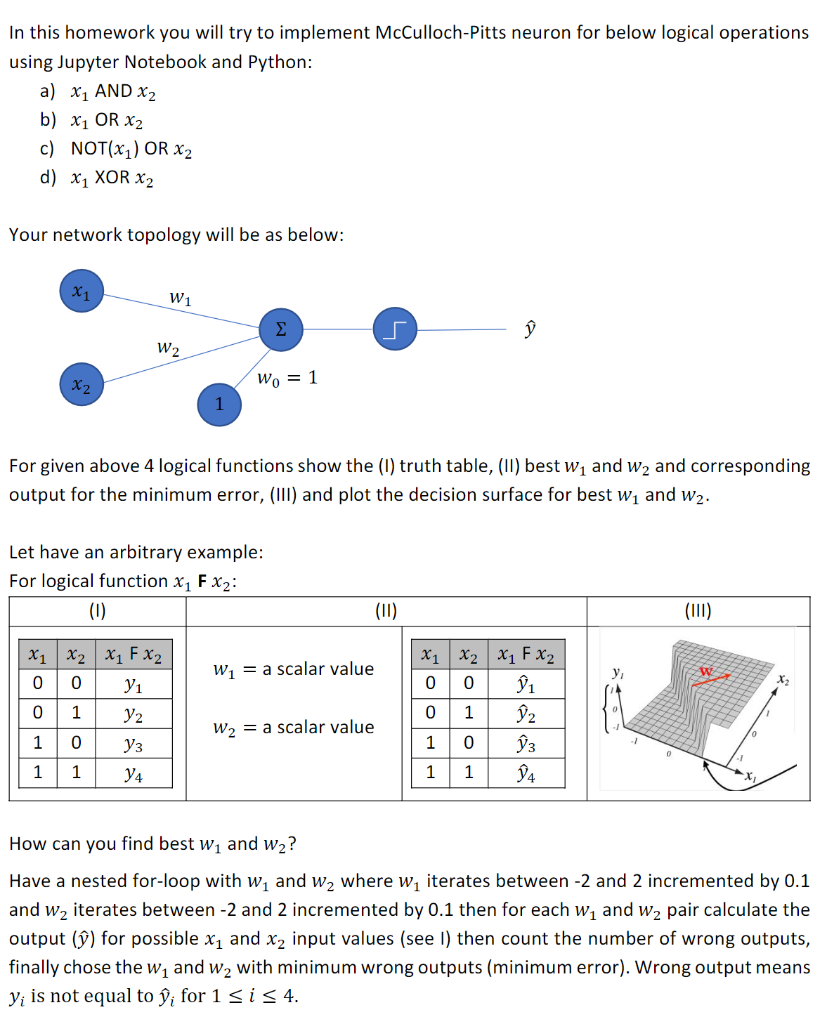 Solved In this homework you will try to implement | Chegg.com