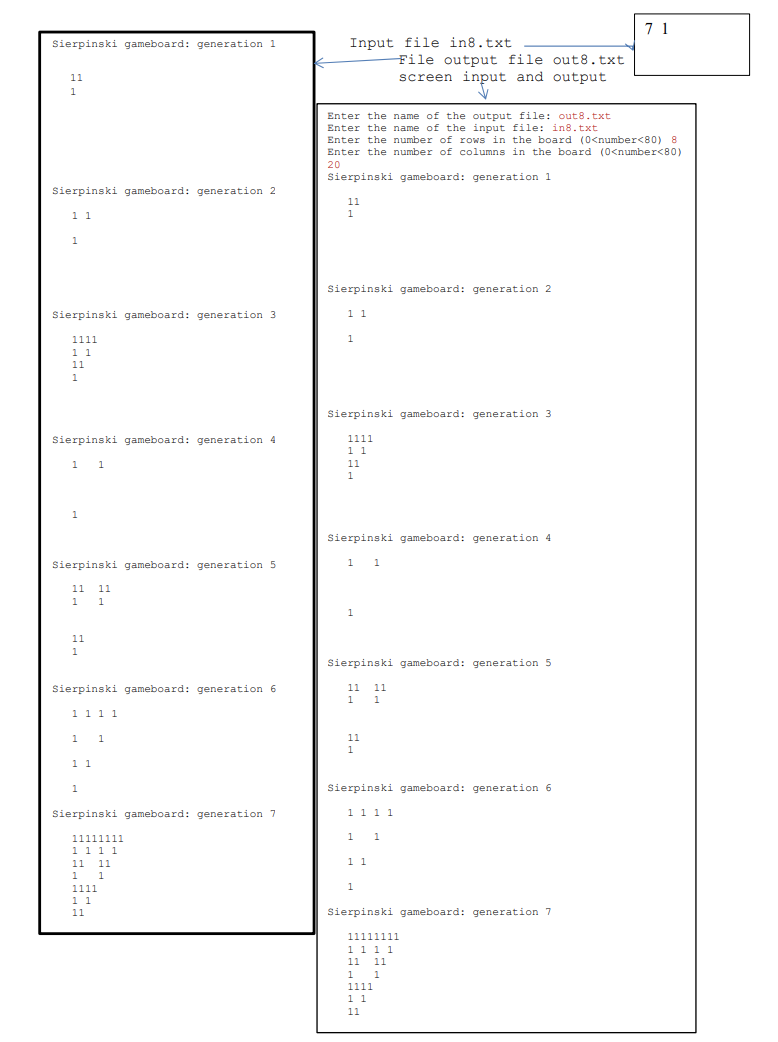 Solved PROBLEM 1 (40 points): You will generate a pattern | Chegg.com