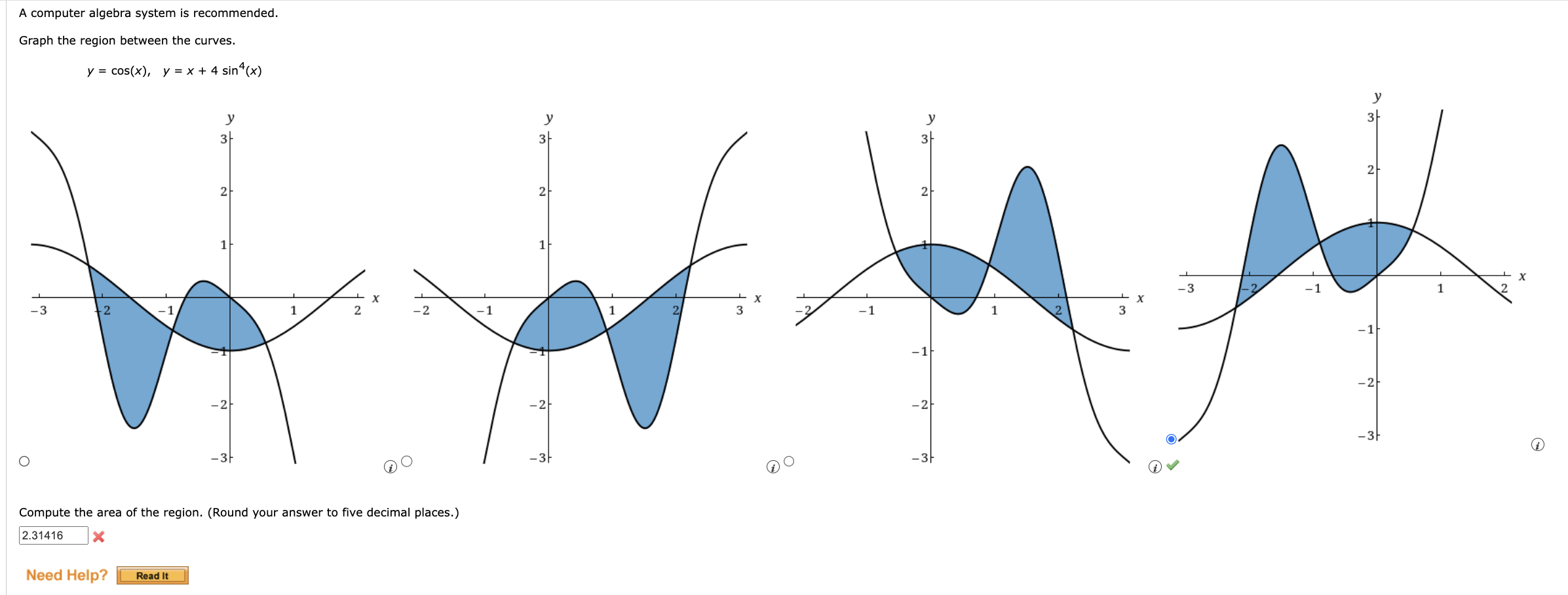Solved A computer algebra system is recommended. Graph the | Chegg.com