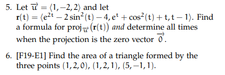 Solved 5. Let u= 1,−2,2 and let | Chegg.com