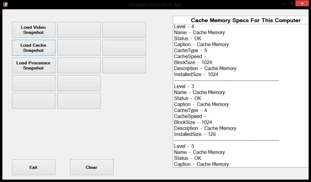 Implement a System Information utility using C#. You | Chegg.com