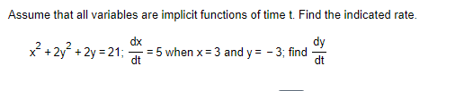 Solved Assume that all variables are implicit functions of | Chegg.com
