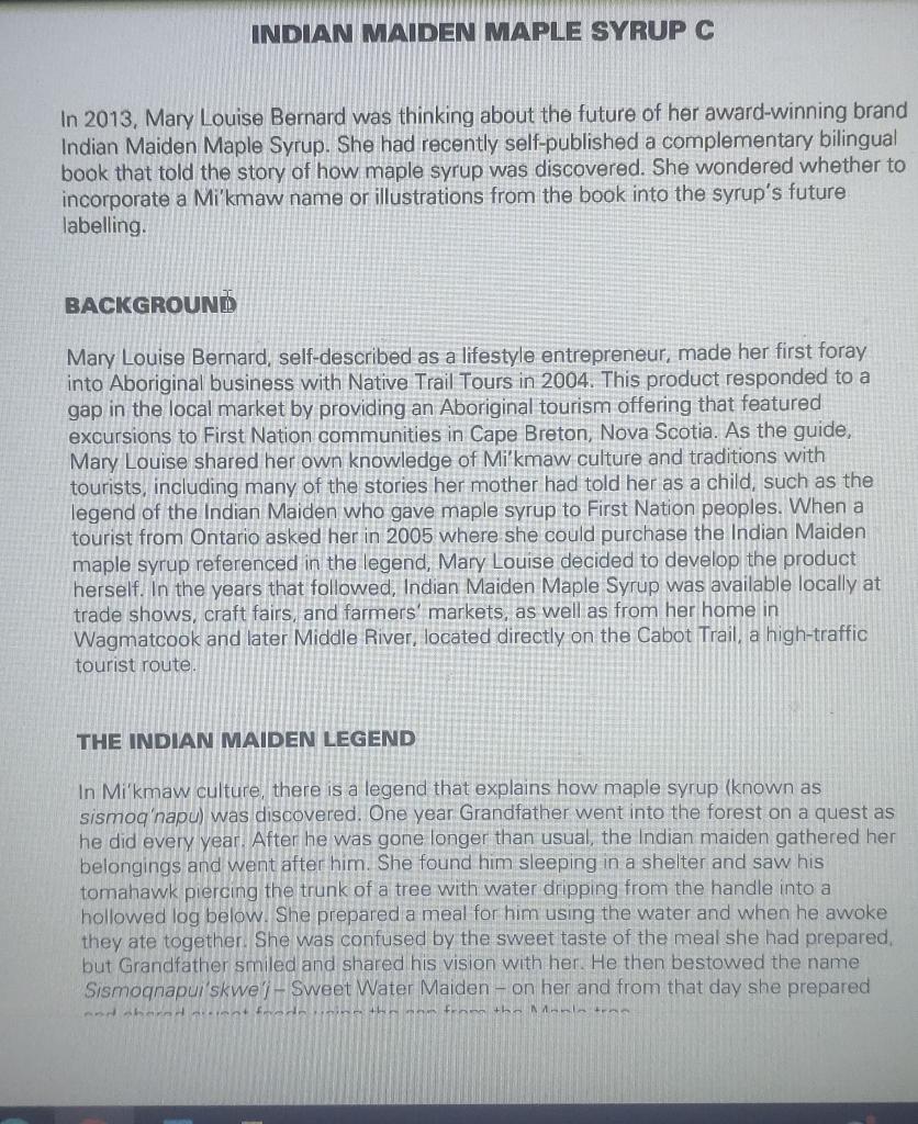 write a marketing case study on the brand Indian | Chegg.com