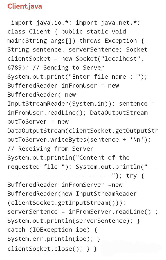 Need the following java code edited with proper | Chegg.com