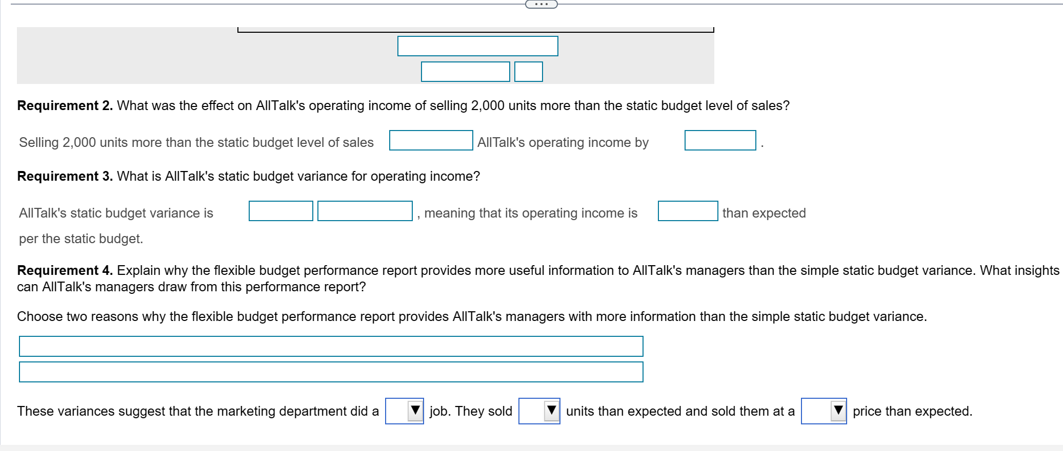Solved Data table\r\n\r\n\r\n\r\n\r\nRequirement 2. What was | Chegg.com