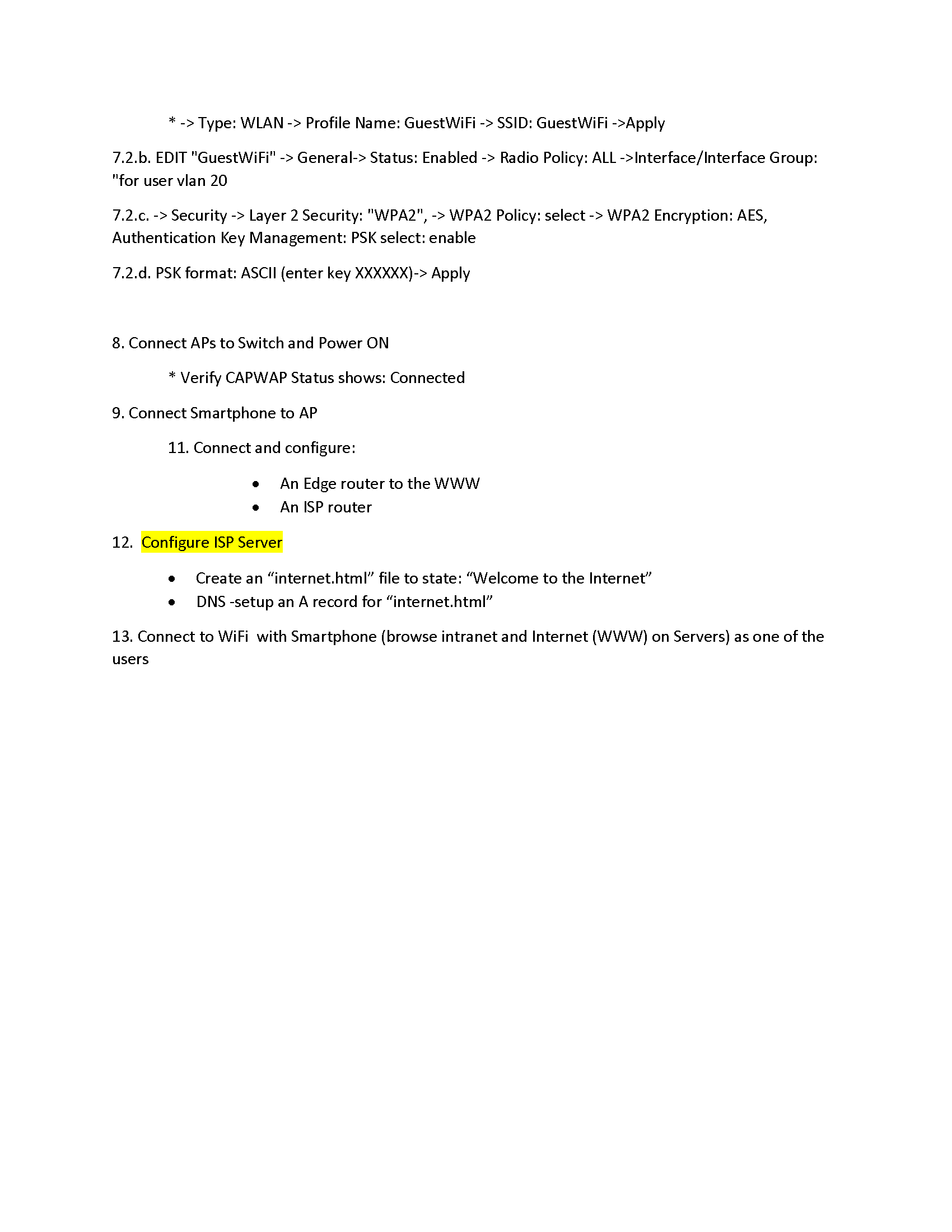 Wireless Practical Lab - Final Wireless Lan | Chegg.com