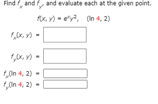 Solved Find f and fand evaluate each at the given point. | Chegg.com