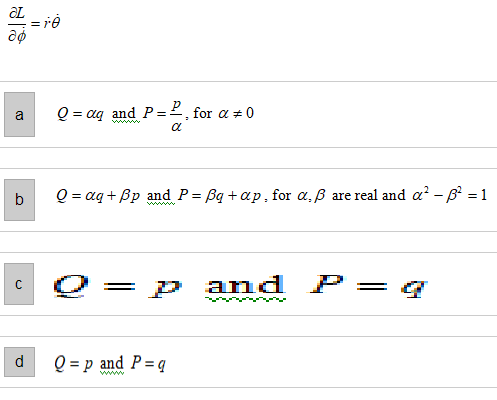 Solved The Lagrangian of a free particle in spherical polar | Chegg.com