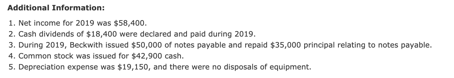 Solved Exercise 11-47 (Algorithmic) Preparing the Statement | Chegg.com