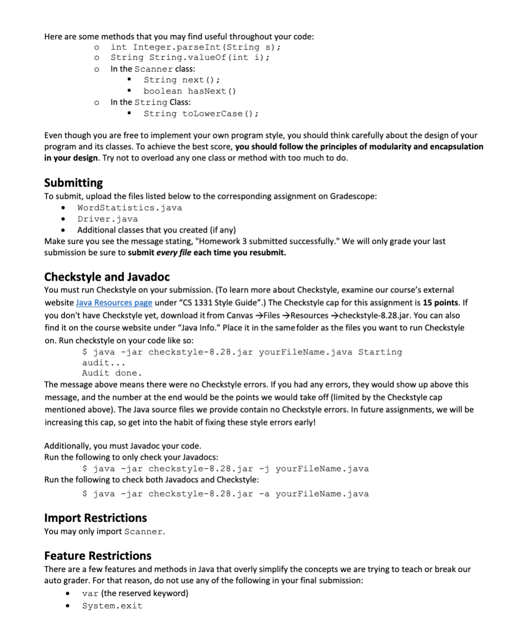 Solved Problem Description This assignment will test your | Chegg.com