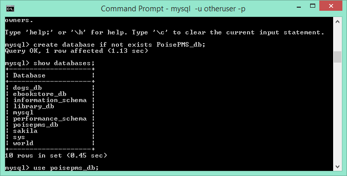Hi, I am new to coding. Having to use mysql to set up | Chegg.com