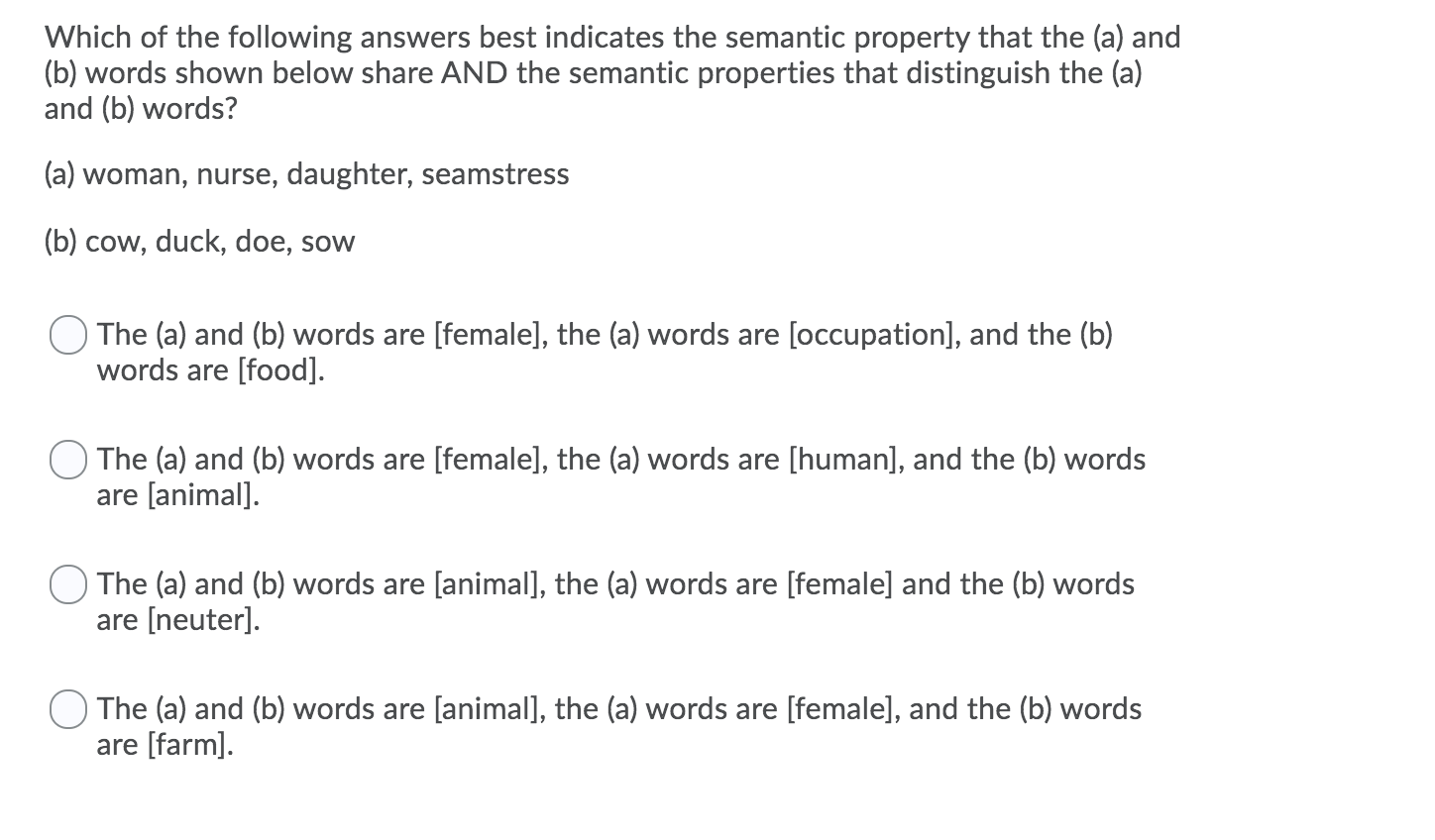Which of the following answers best indicates the | Chegg.com