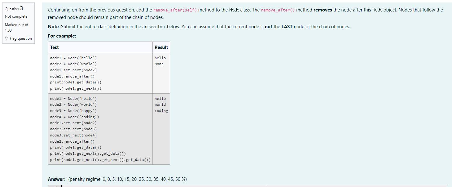 Solved def _init__(self, data, next=None): def | Chegg.com