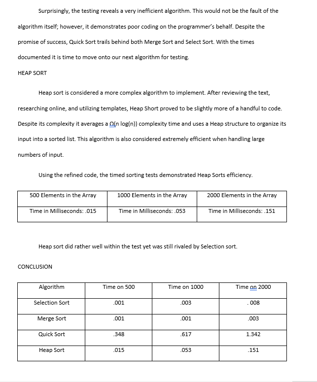 Solved I need help writing a report for a given code. I | Chegg.com