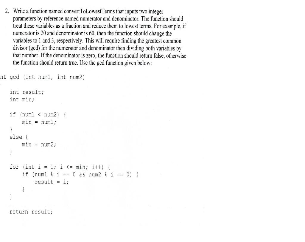 Solved How Would I Solve This In C Useing The Code 