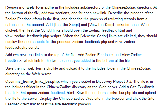 Solved Reopen inc_web_forms.php in the Includes subdirectory | Chegg.com