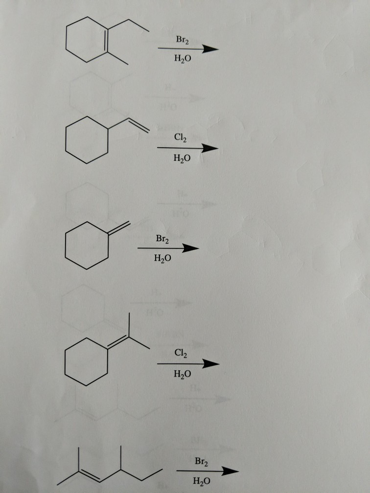 Solved Br2 HO Cl2 H2O Br2 H2O Cl2 HO Br2 H2O | Chegg.com