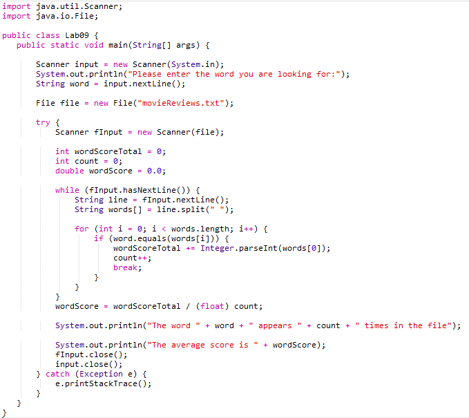 Solved Take the code you wrote for Part I of this assignment | Chegg.com
