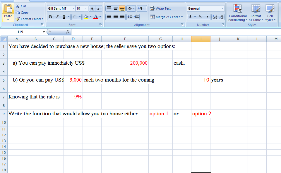 Solved we need to choose between option 1 or option 2 , so | Chegg.com
