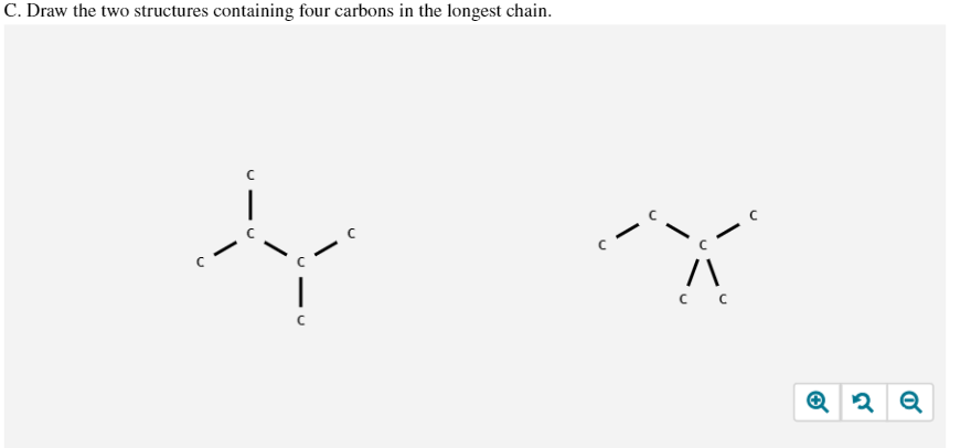 Solved A. Draw the structure containing six carbons in the | Chegg.com