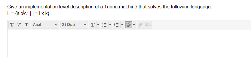 Solved Give an implementation level description of a Turing | Chegg.com