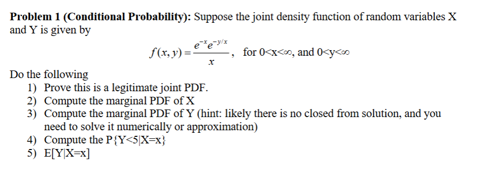 Solved Problem 1 (Conditional ﻿Probability): Suppose the | Chegg.com