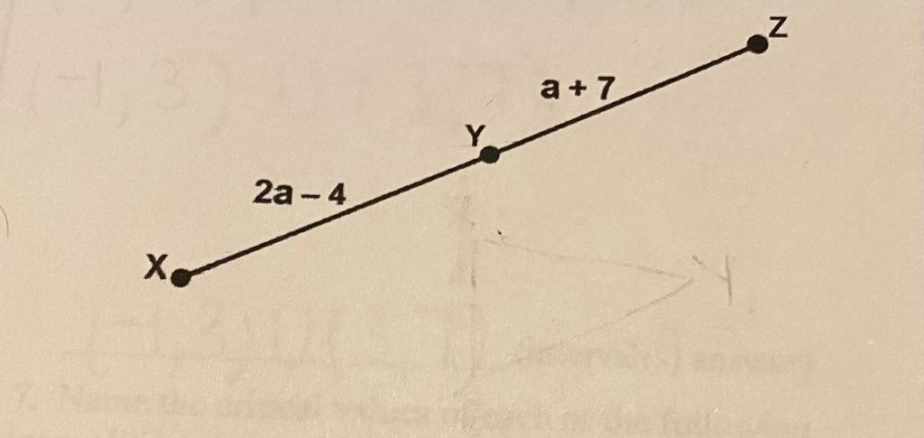 Solved In the diagram, point Y is the midpoint of segment | Chegg.com