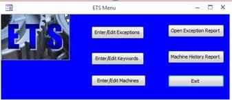 Exception tracking system using by microsoft access | Chegg.com