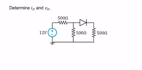 Solved Determine ip and vp. 50022 12V 50012 50012 | Chegg.com