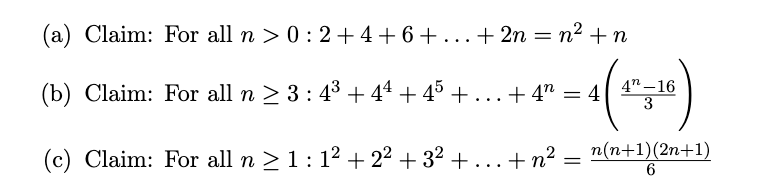 Solved 2. [30 points] For each of the following claims: - | Chegg.com