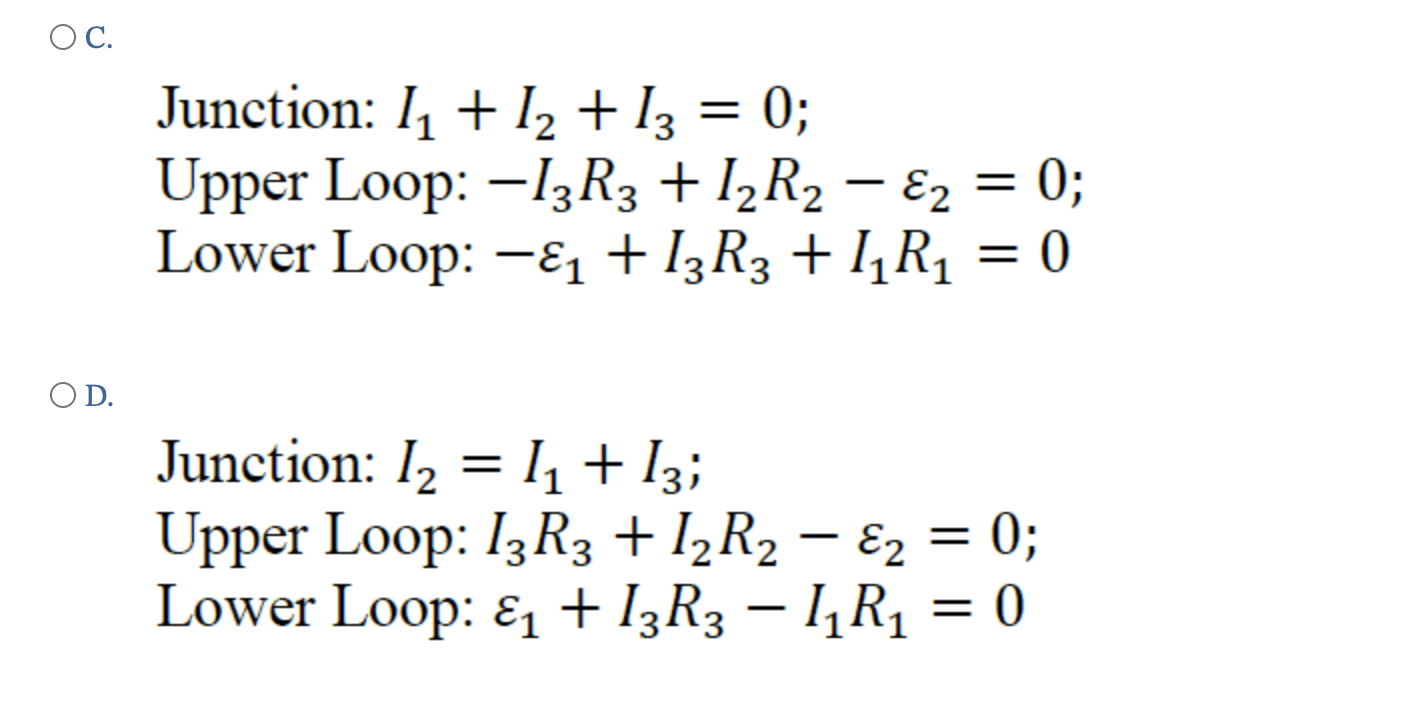 Solved Select the appropriate equations representing the | Chegg.com