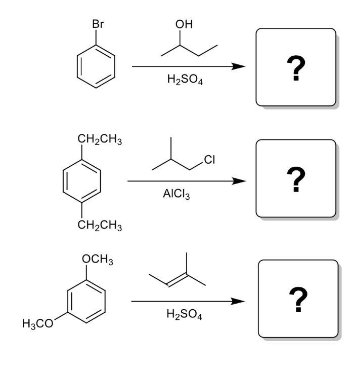 Solved Provide structures for the major, disubstitution | Chegg.com