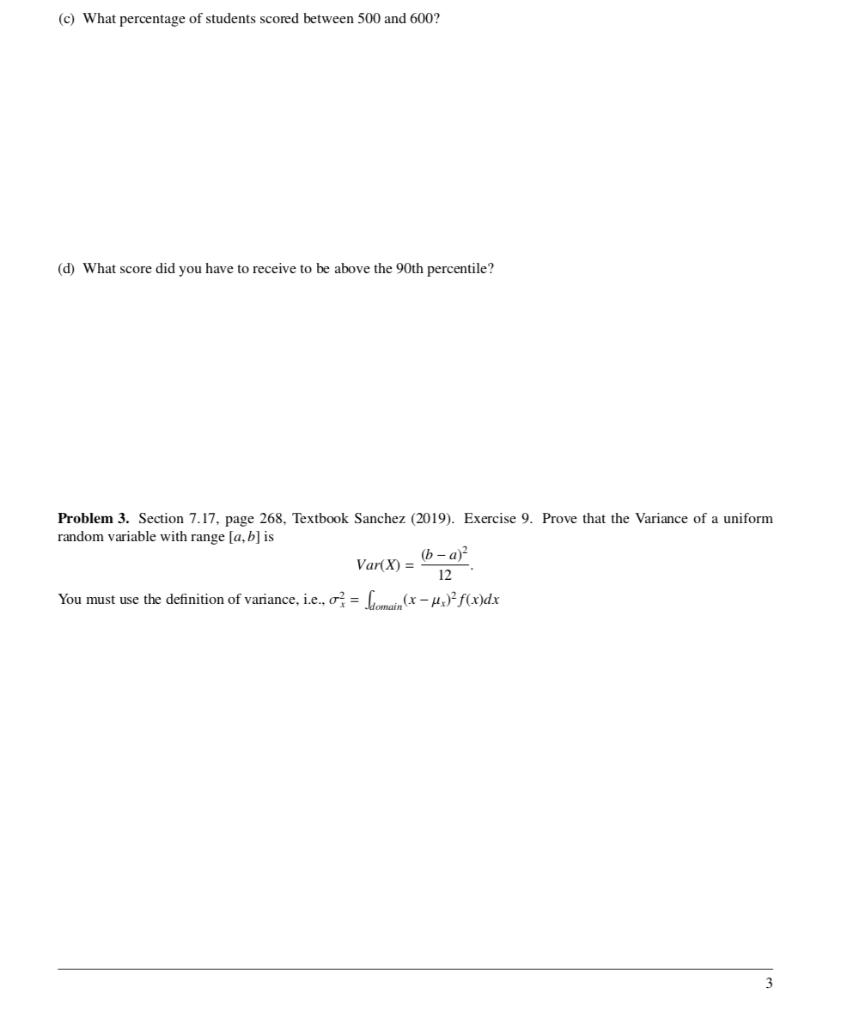 Solved Problem 1. Section 7.17, page 267, Textbook Sanchez | Chegg.com