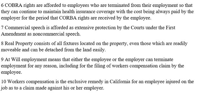 6 COBRA rights are afforded to employees who are | Chegg.com
