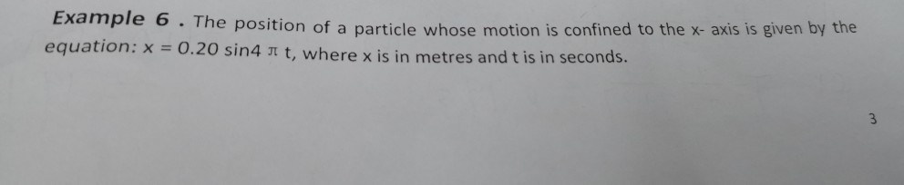 Solved e position of a particle whose motion is confined to | Chegg.com