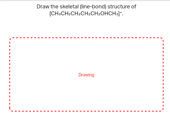 Solved Draw the skeletal (line-bond) structure of | Chegg.com