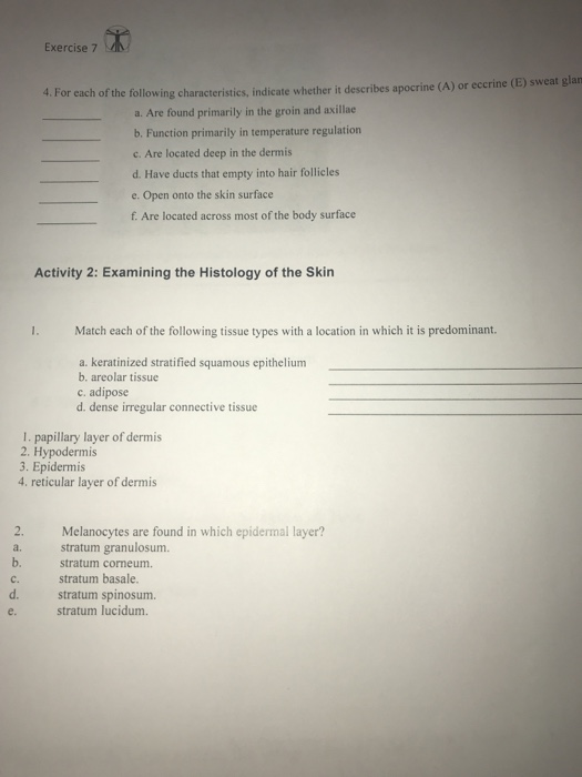 Solved Exercise 7 ceVWeel 4 due Exercise 7 PART I. Check | Chegg.com