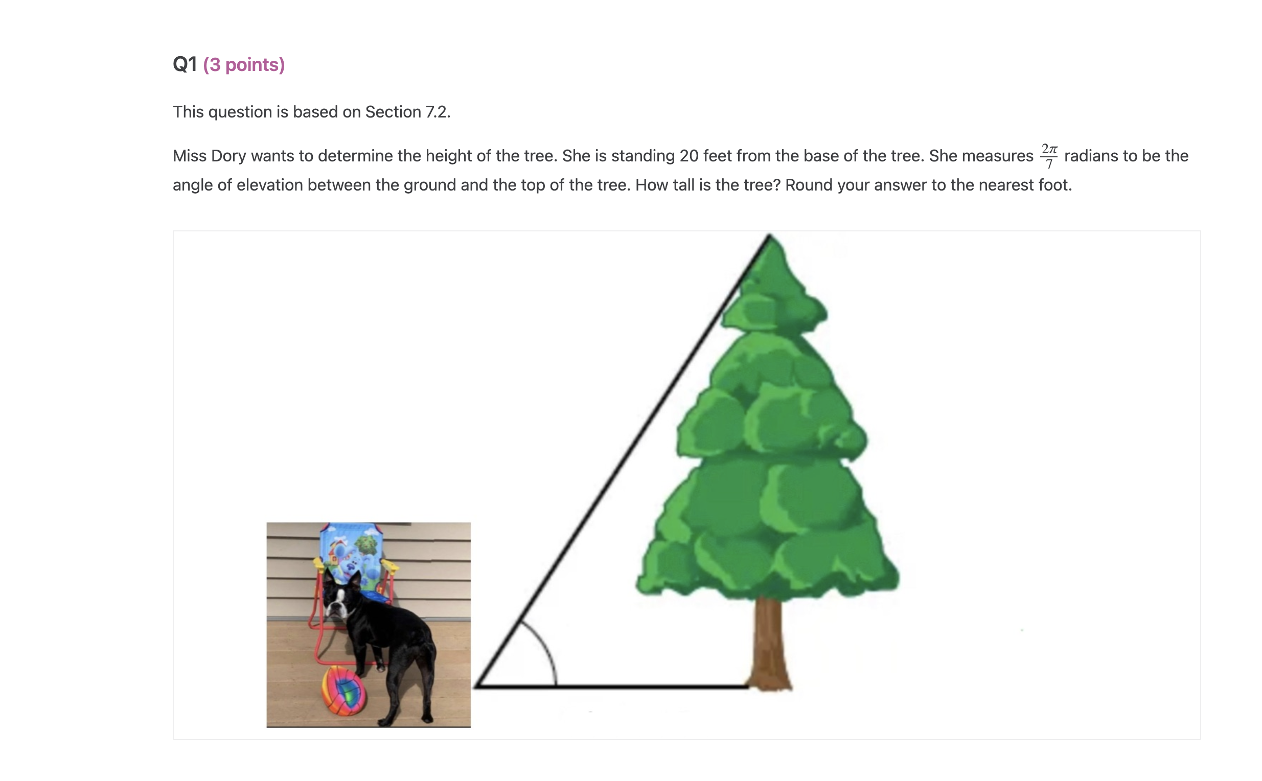 Solved This question is based on Section 7.2. Miss Dory | Chegg.com