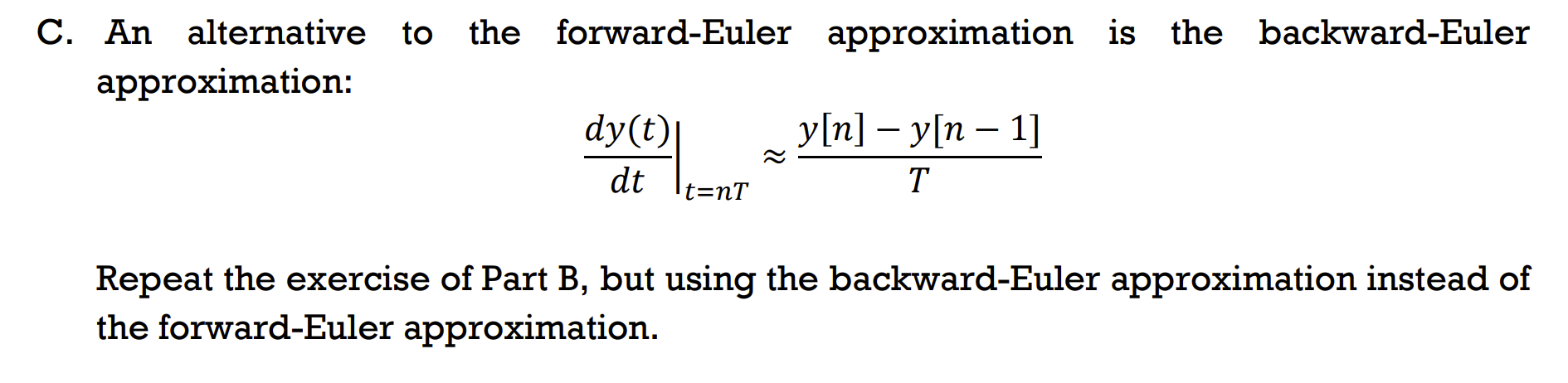 Solved 4. Numerical Solution of Differential Equations | Chegg.com