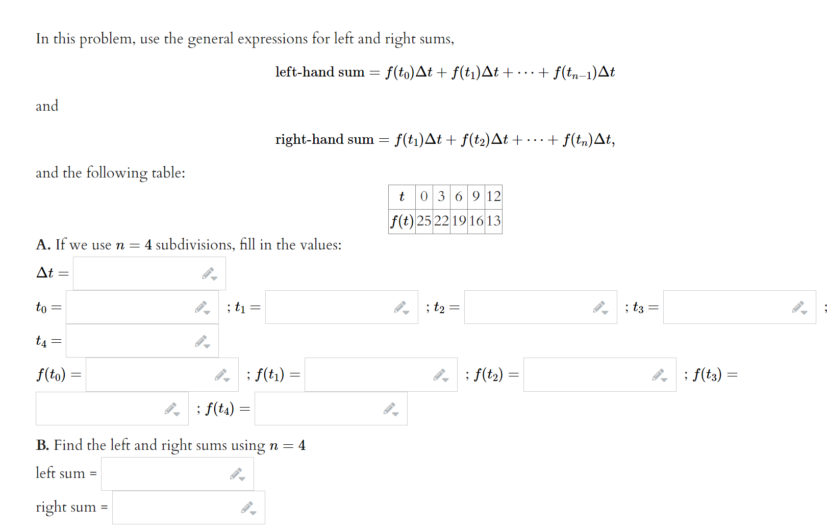 Solved In this problem, use the general expressions for left | Chegg.com