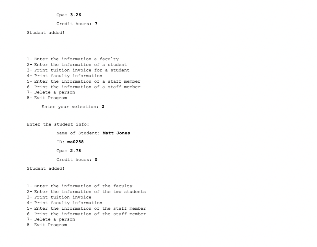 Solved PLEASE DON'T COPY AND PASTE THE OTHER CODES AS IT HAD | Chegg.com