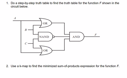 Solved 1. Do a step-by-step truth table to find the truth | Chegg.com