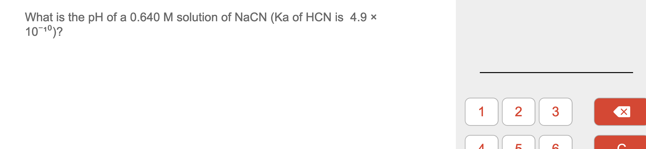 Solved An unknown weak base with a concentration of 0.0910M | Chegg.com