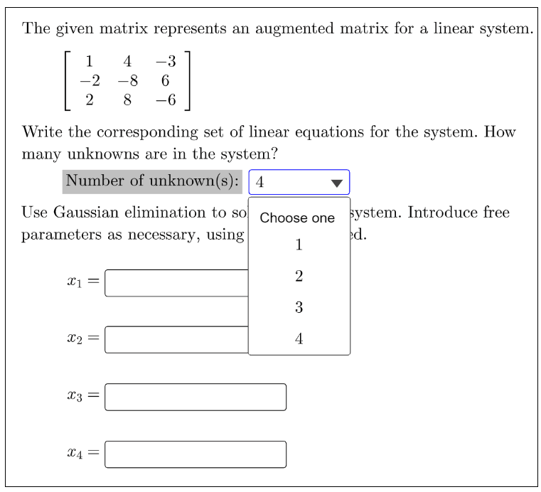 Solved Use parametric equations to describe the solution set | Chegg.com