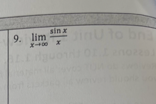 Solved limx→∞xsinx | Chegg.com