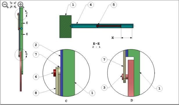 Solved E31902: Modify this assembly in SOLIDWORKS (Wheel | Chegg.com