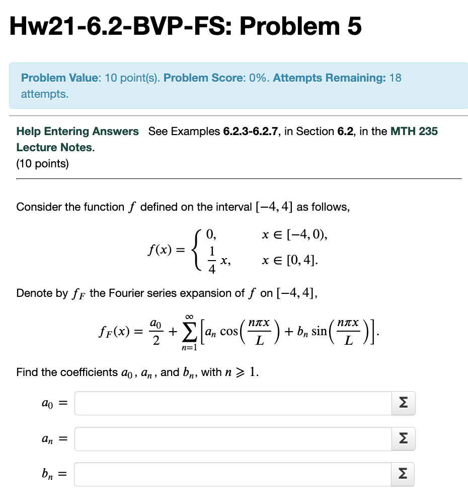 Solved Hw21-6.2-BVP-FS: Problem 5 Problem Value: 10 | Chegg.com