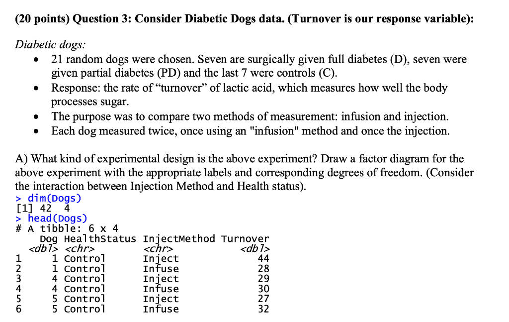 Solved Is it a random effects experiment? Blocked Design or | Chegg.com