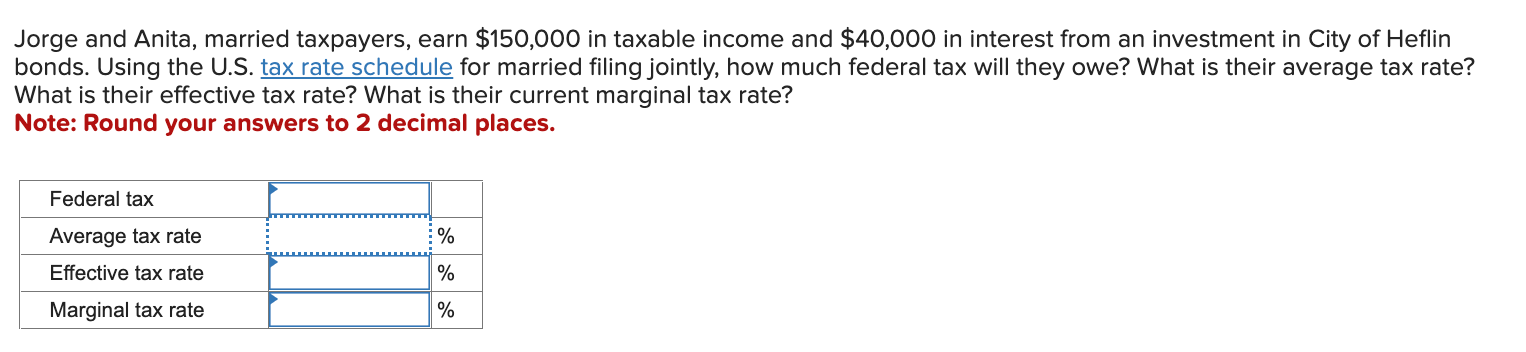 Solved Jorge and Anita, married taxpayers, earn $150,000 in | Chegg.com