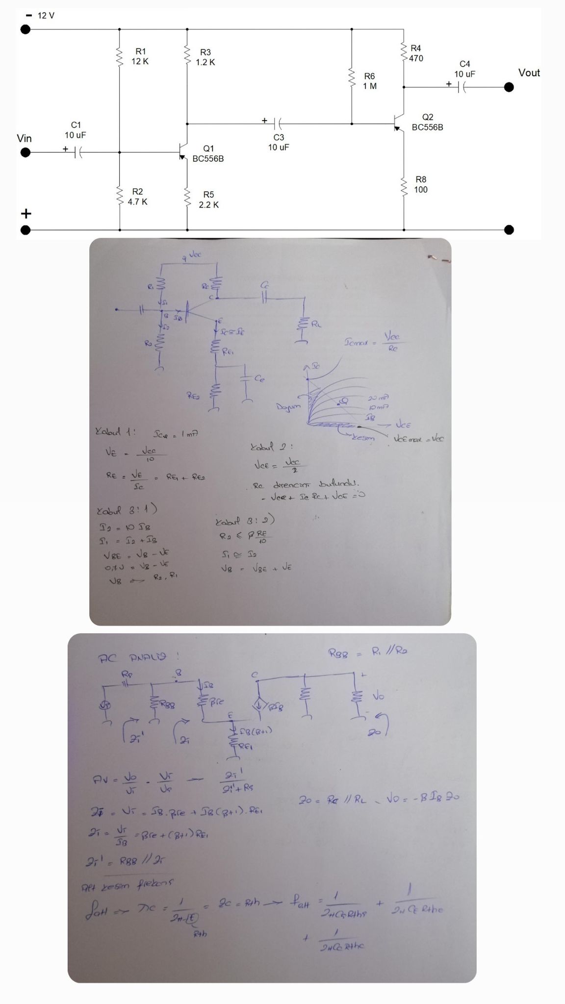 Solved SOLVE THE CIRCUIT AS IN THE EXAMPLECircuit input | Chegg.com